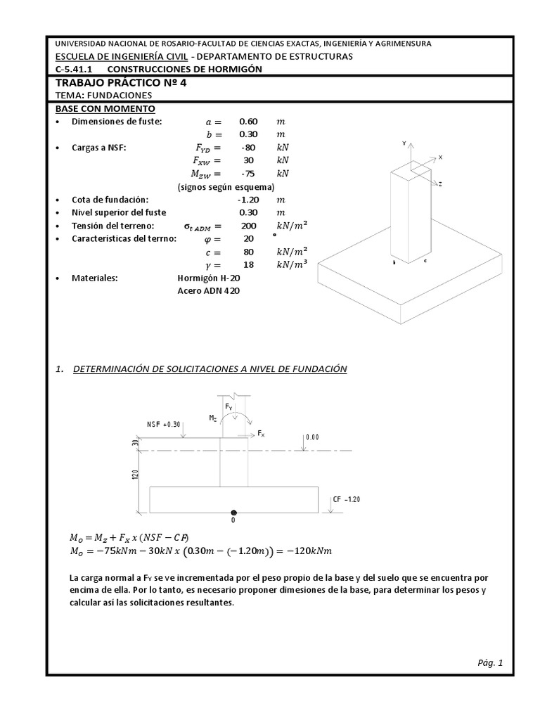 Base Con Momento | PDF
