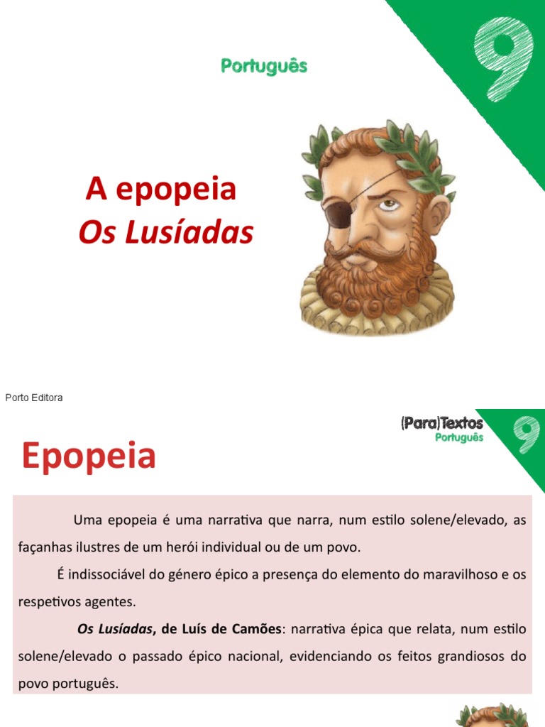 Os Lusíadas - Estrutura Externa e Interna | PDF