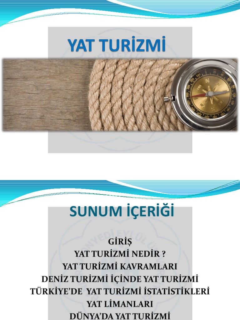Yat Turizmi | PDF
