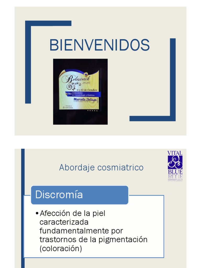 Tipos y Tratamientos de Discromías Faciales | PDF | Piel | Sistema ...