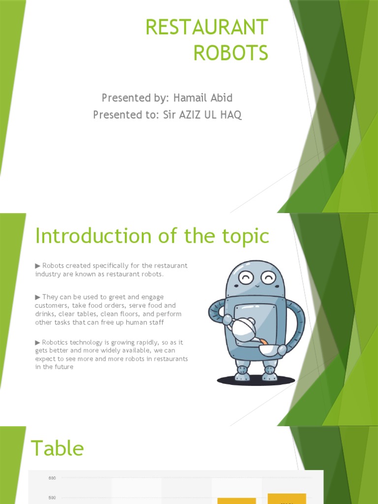 Robots Presentation | PDF