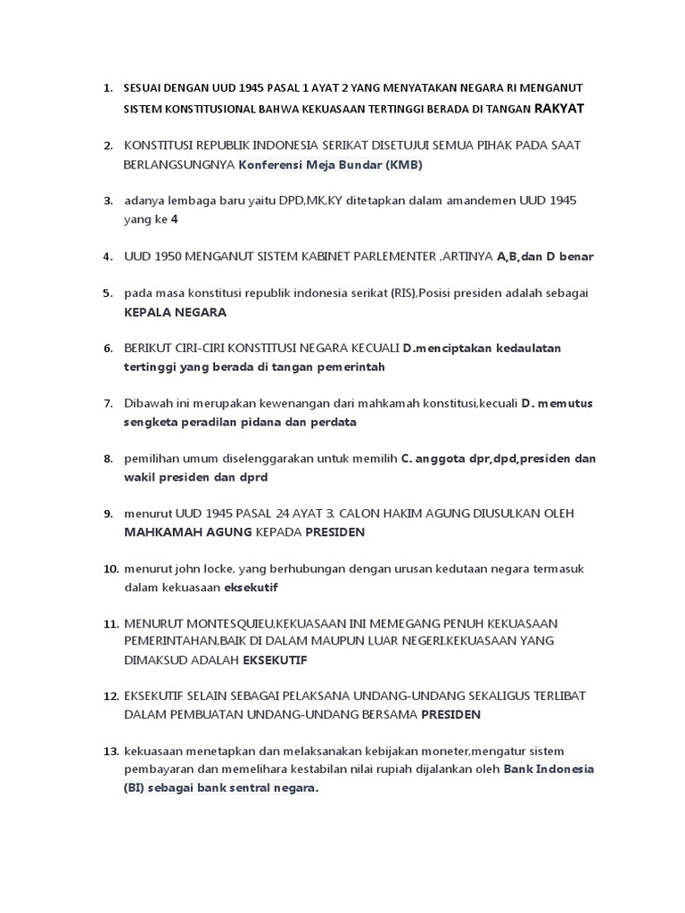 Konferensi Meja Bundar (KMB) | PDF