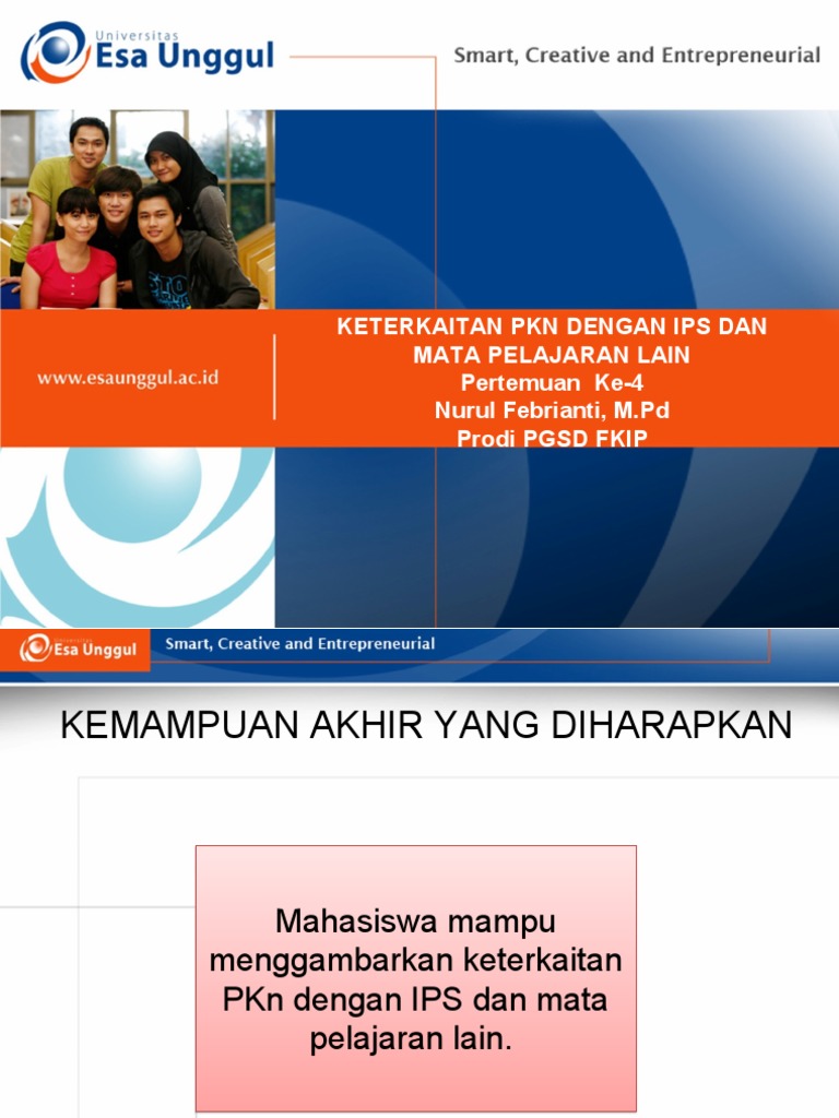 4 Keterkaitan PKN Dengan IPS Dan Matpel Lain | PDF