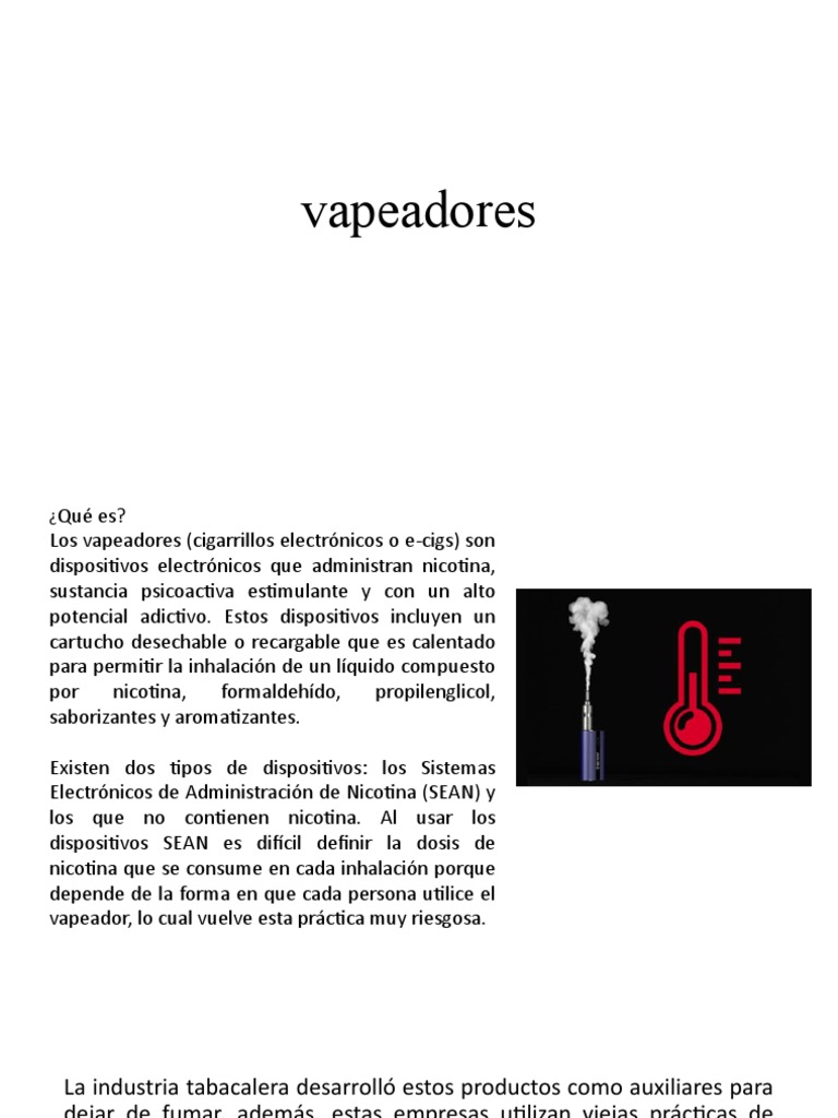 Vape Adores | PDF | Cigarrillo electrónico | Nicotina