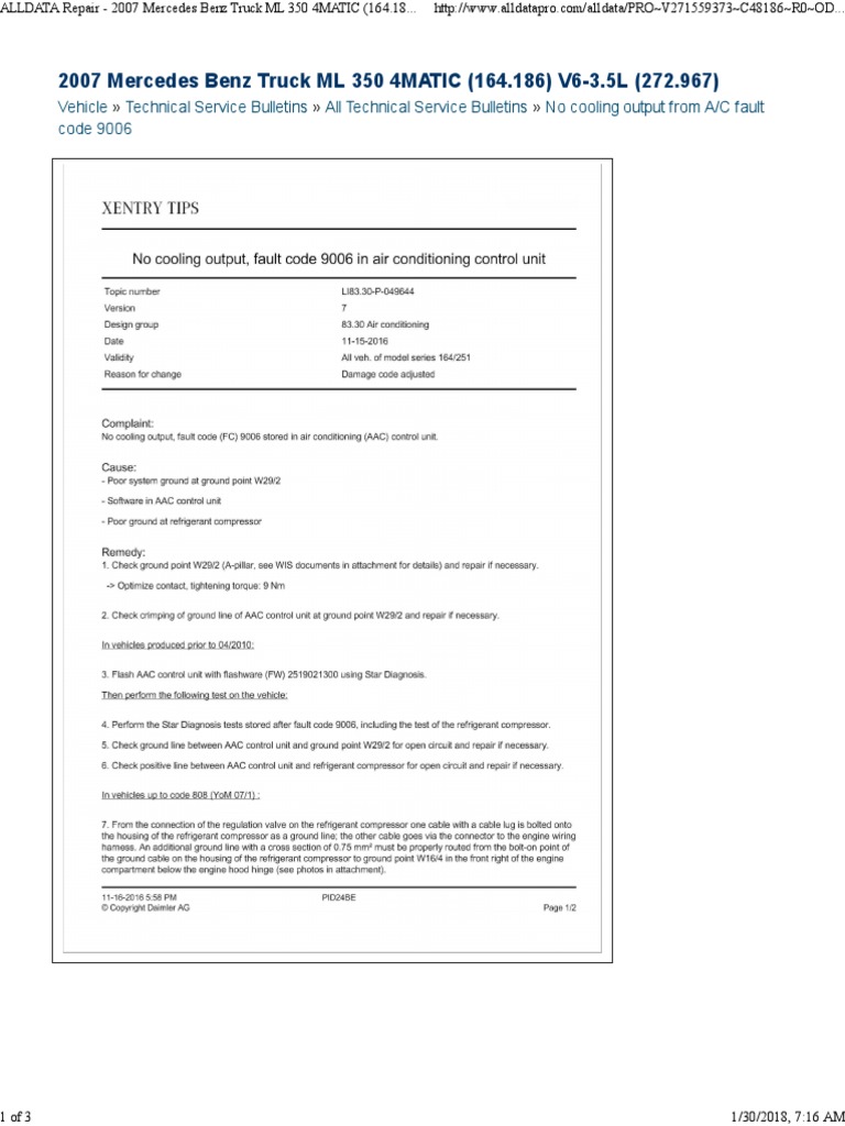 AC Code 9006 TSB No A-C | PDF