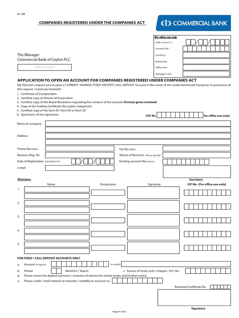 Company Mandate | PDF | Banks | Justice