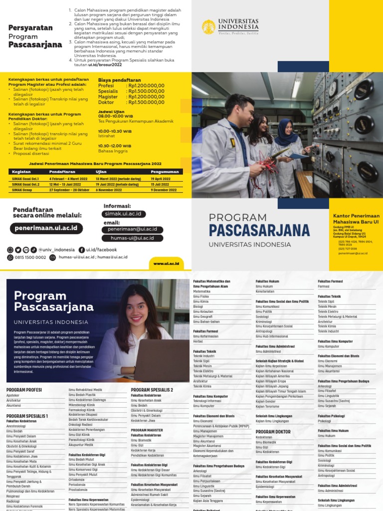 Brosur Pascasarjana Pdf