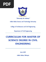 Thesis Proposal Sample For Civil Engineering | PDF | Engineering | Thesis