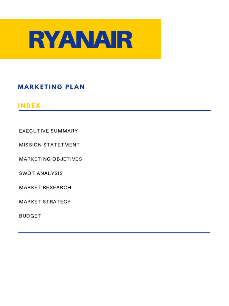 RYANAIR | Download Free PDF | Low Cost Carrier | Airlines