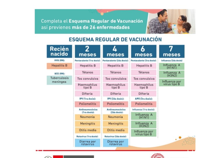 Esquema de Vacunacion Peru | PDF Esquema de Vacunacion Peru | PDF