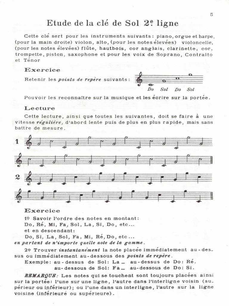 Cle de Sol | PDF