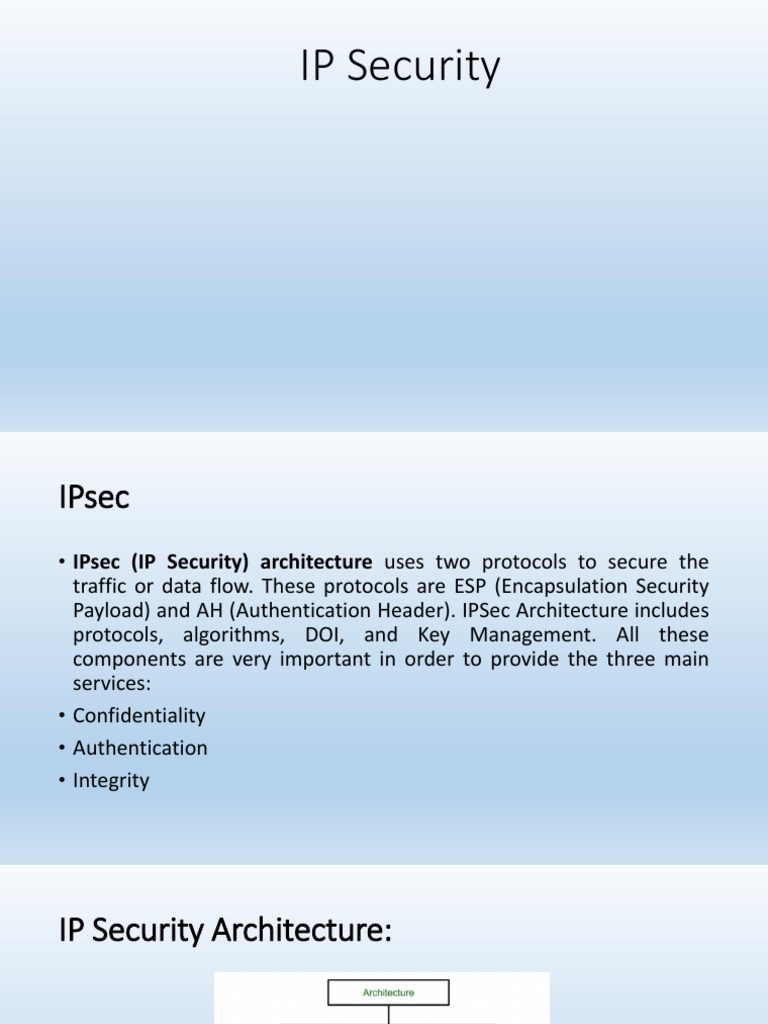 Unit4 Ip Security | PDF