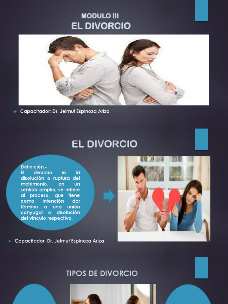 Divorcio Módulo 3 | PDF