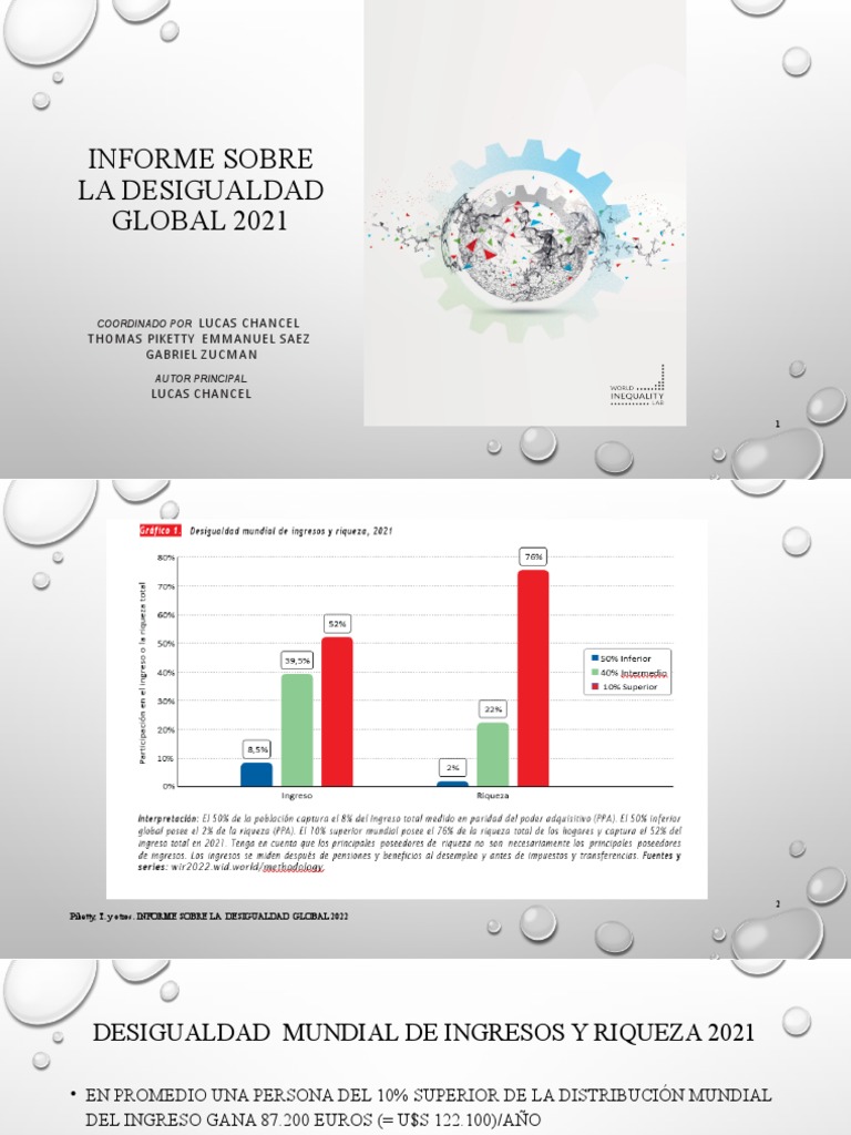 Informe Sobre La Desigualdad Global 2021 - Untref | PDF | Desigualdad social | Discriminación y ...