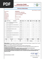 BA Marksheet | PDF