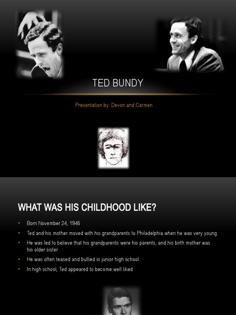 Ted Bundy Good | PDF | Psychopathy | Antisocial Personality Disorder