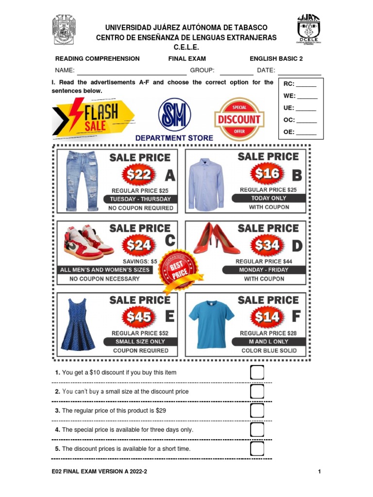 Review Final Exam For Modulo 1 | PDF