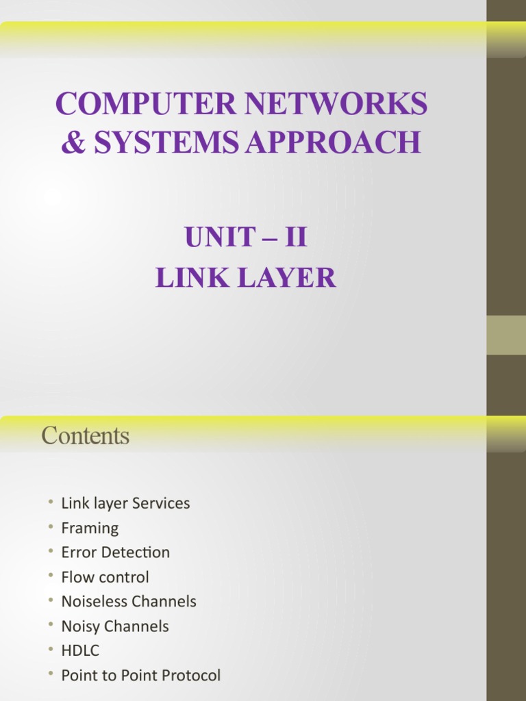 R19 CNSA - Unit 2 | PDF | Transmission Control Protocol | Error ... R19 CNSA - Unit 2 | PDF | Transmission Control Protocol | Error ...