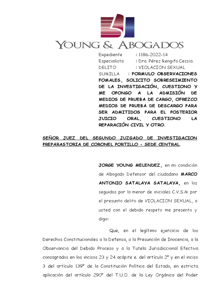 Absuelvo Acusacion - SATALAYA | PDF