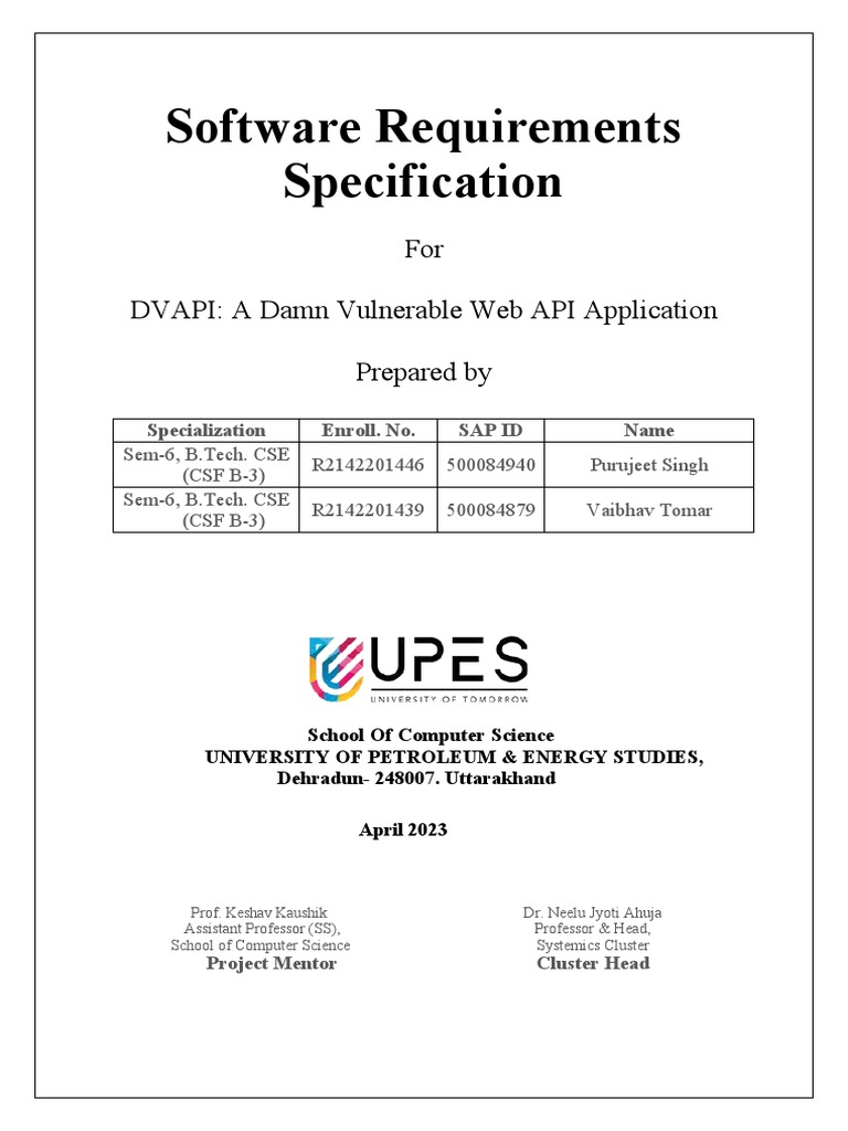 Dvapi SRS | PDF | Representational State Transfer | Hypertext Transfer Protocol