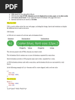 Tailwind Css Cheat Sheet | PDF