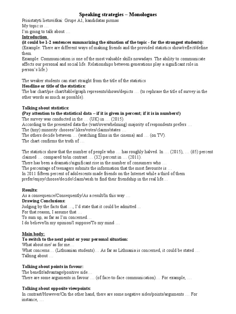 Monologue_Tips | PDF