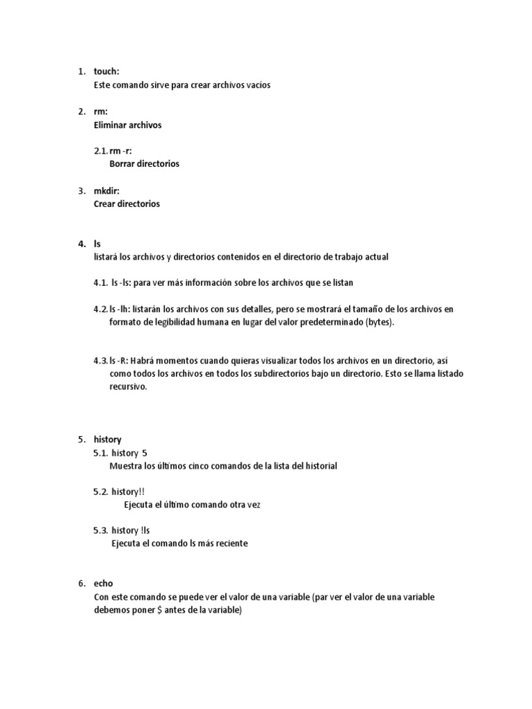 Comandos de Kali Linux | PDF