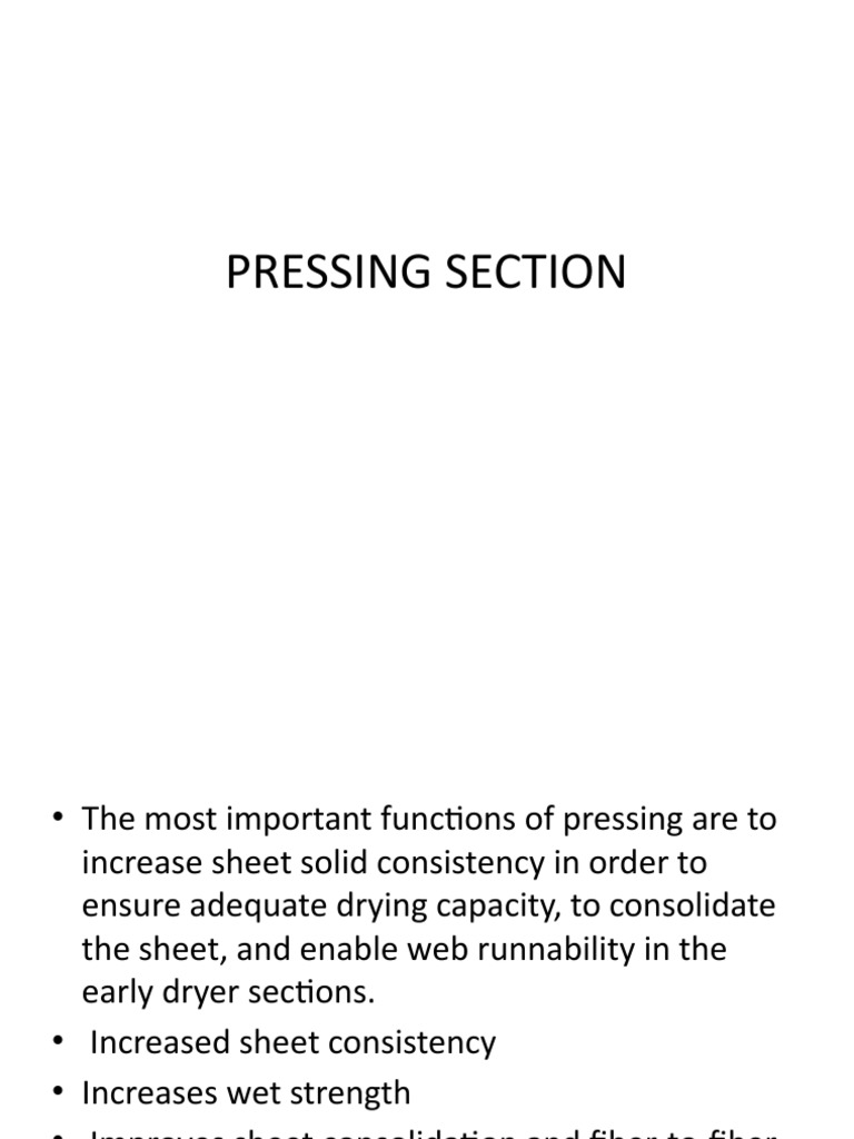 Pressing | PDF