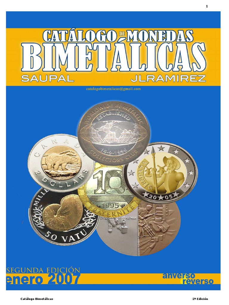Vdoc - Pub - Catalogo de Monedas Bimetalicas | PDF | Monedas | Cobre