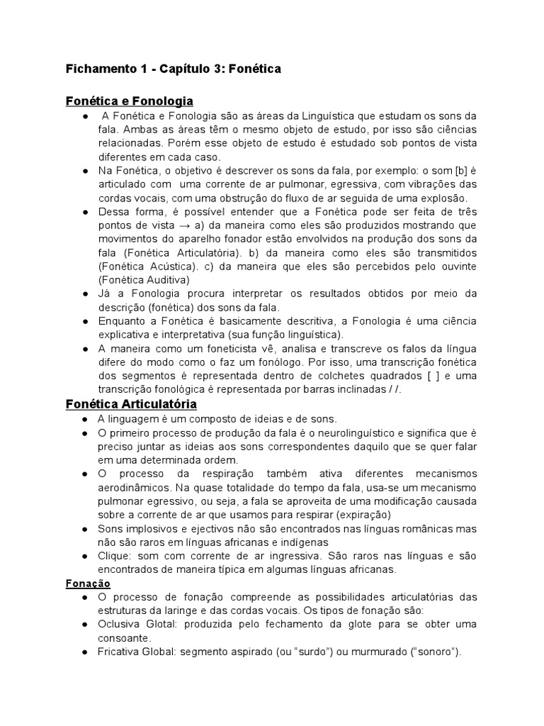 Fichamento 1 - Luiza | PDF