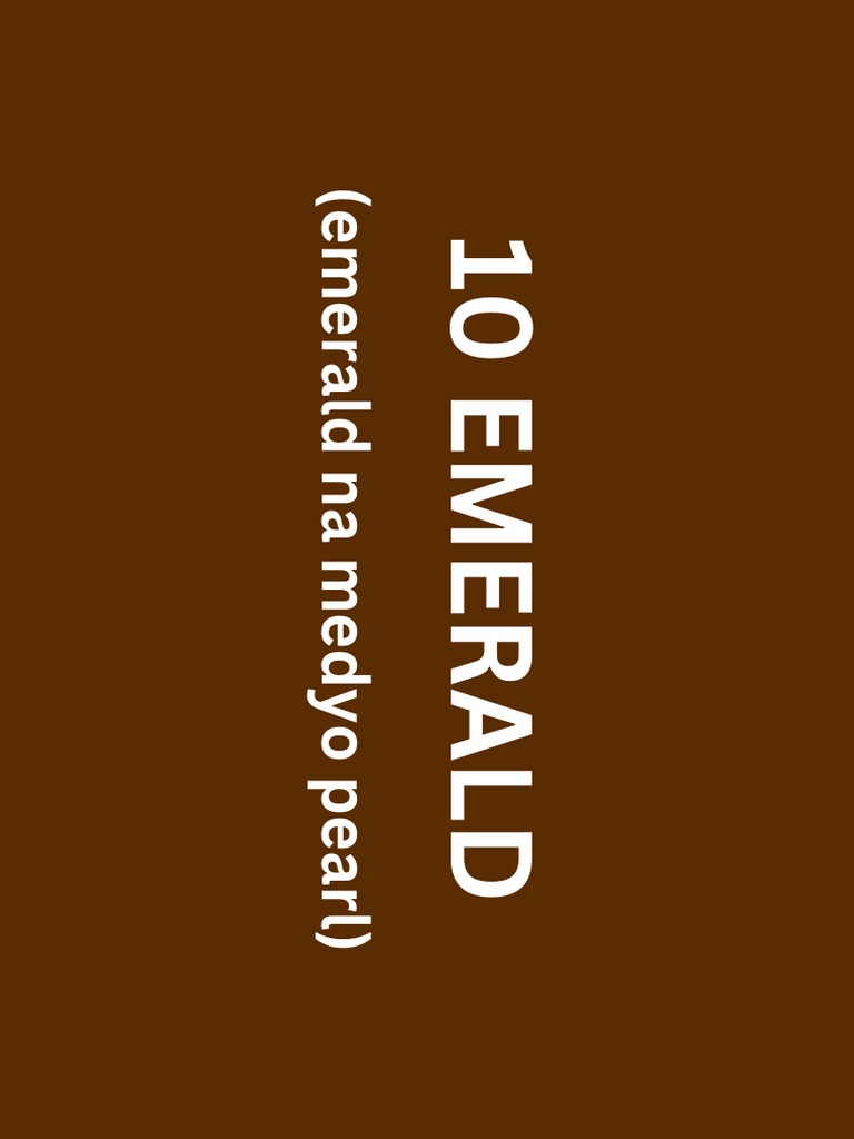 10 Emerald | PDF