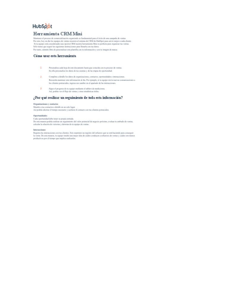 CRM Atencion Al Cliente AVANZE | PDF