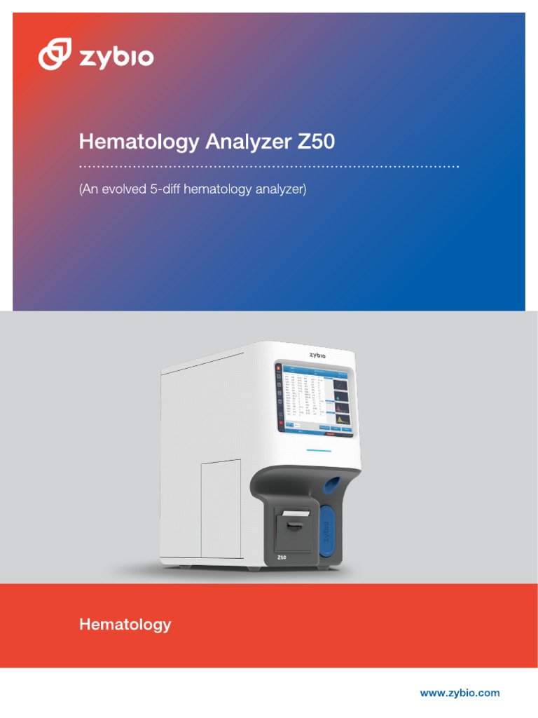 Zybio-Z50 Hematology Analyzer | PDF