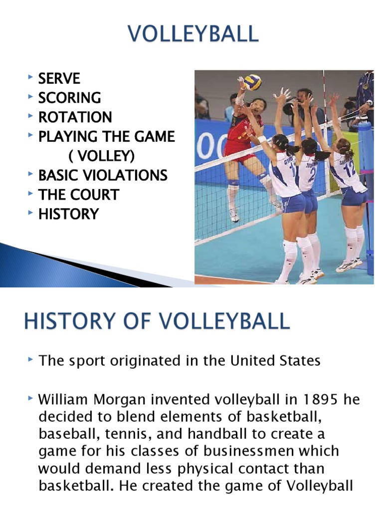 Volleyball Basics and History Overview | PDF