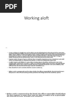 Aloft Overside Work PDF | PDF | Safety | Personal Protective Equipment