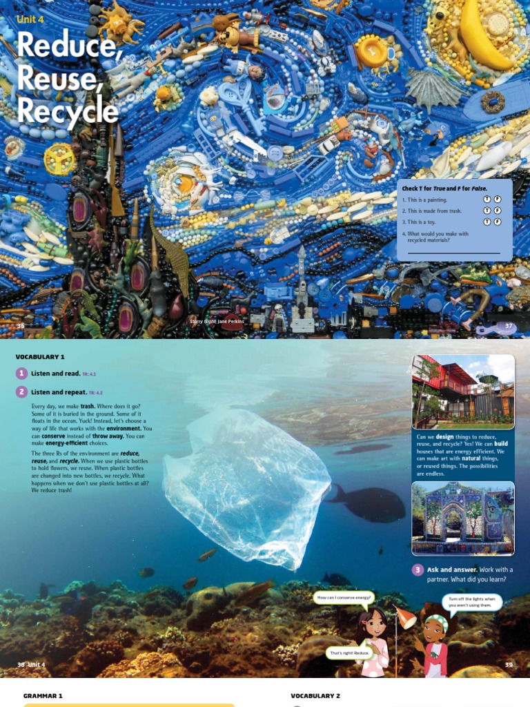 Reduce, Reuse, Recycle: Unit 4 | Download Free PDF | Recycling | Waste