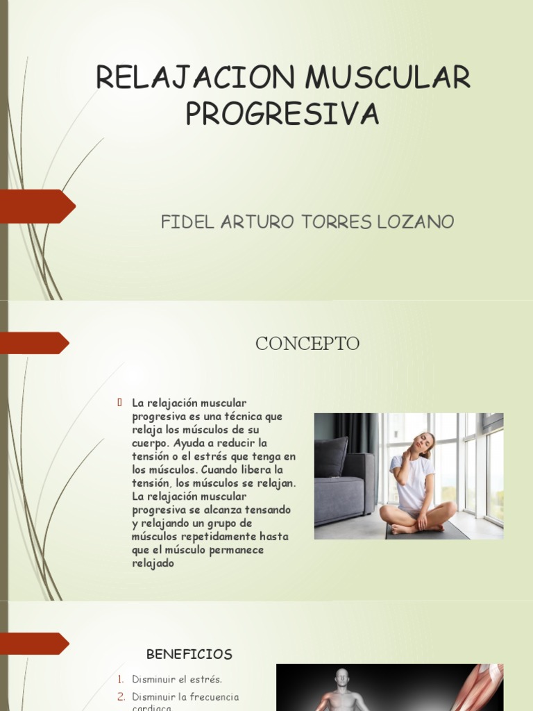 Relajacion Muscular Progresiva | PDF