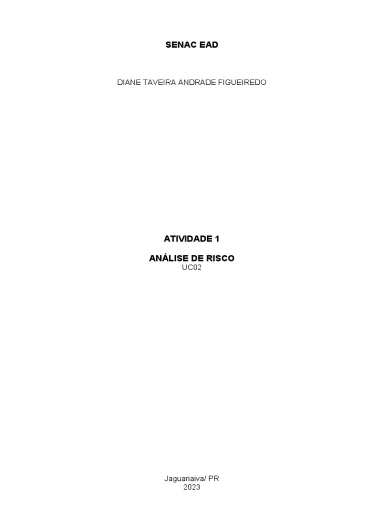 Atividade Uc02 | PDF