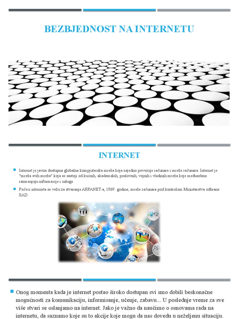 Bezbjednost Na Internetu | PDF