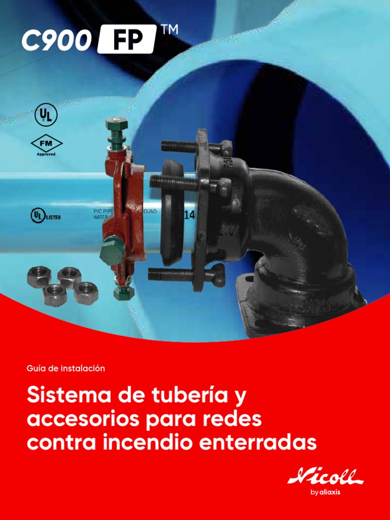 Cátalogo Sistema C900 FP Guía de Instalación Nicoll | PDF | Tubería ...