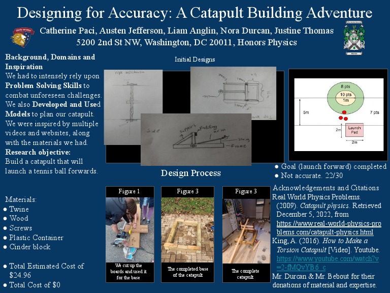 Physics Catapult Poster | PDF