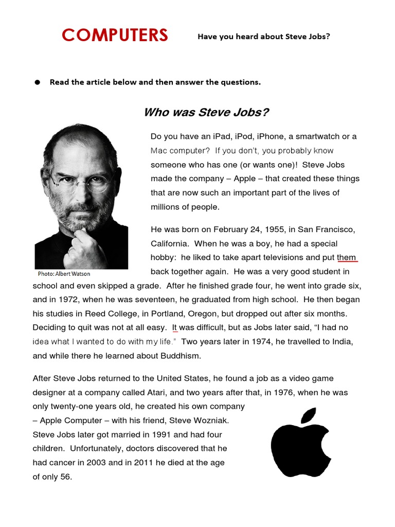 U3 - L4 Computers Reading | PDF