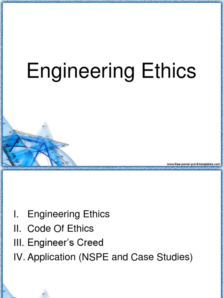 Engineering Ethics | PDF | Engineer | Profession