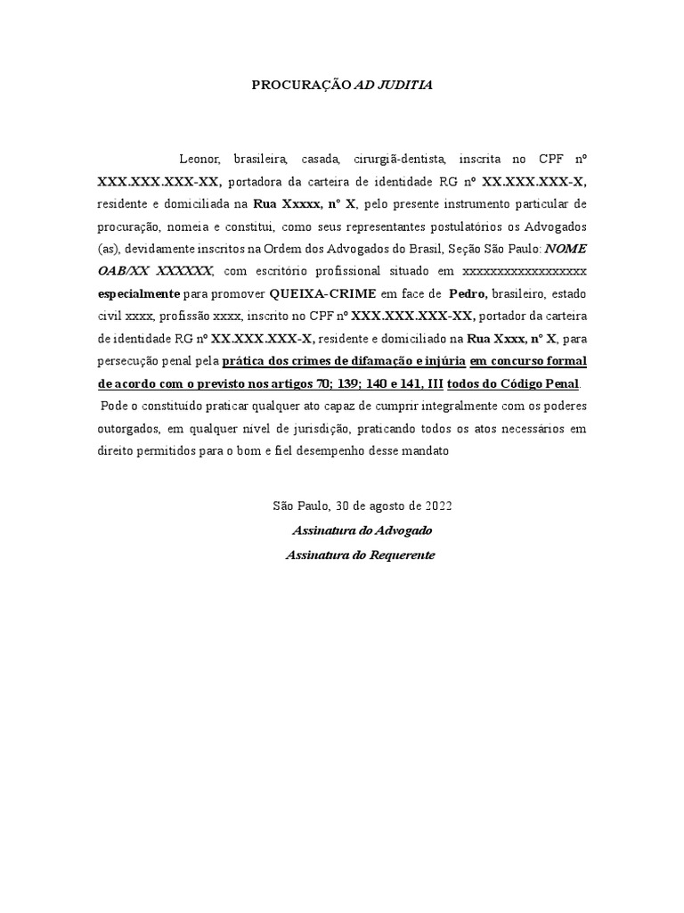 Queixa-Crime - Caso 3 Leonor | PDF