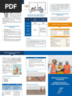 Triptico Brigadas | PDF | Emergencia | Valores