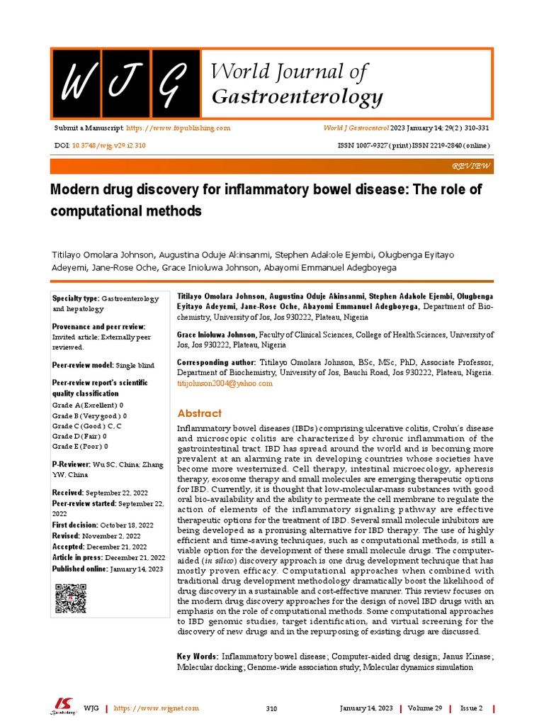 The Role of Computational Methods | PDF