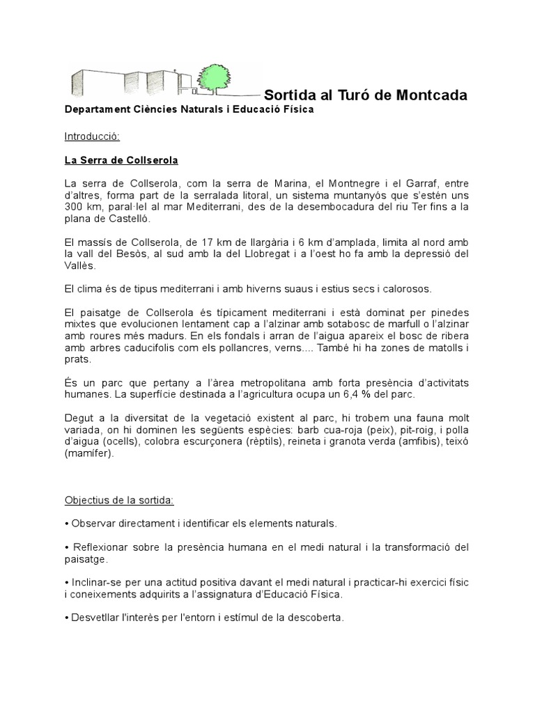 Dossier Turó de Montcada Miguel M I Sadik | PDF