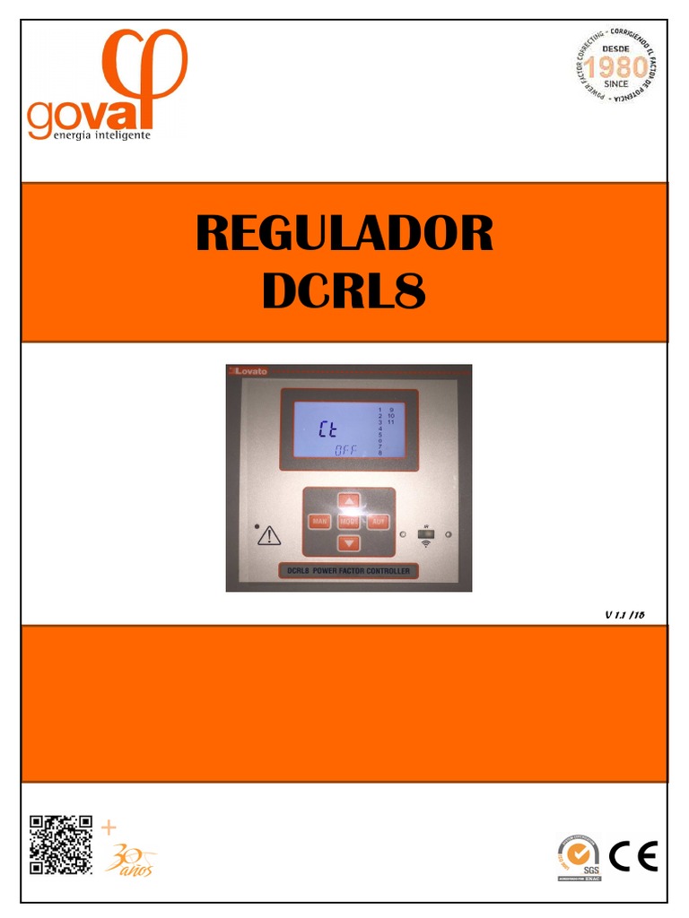 Goval - Manua - Programacion - Regulador - DCRL8 | PDF | Transformador ...