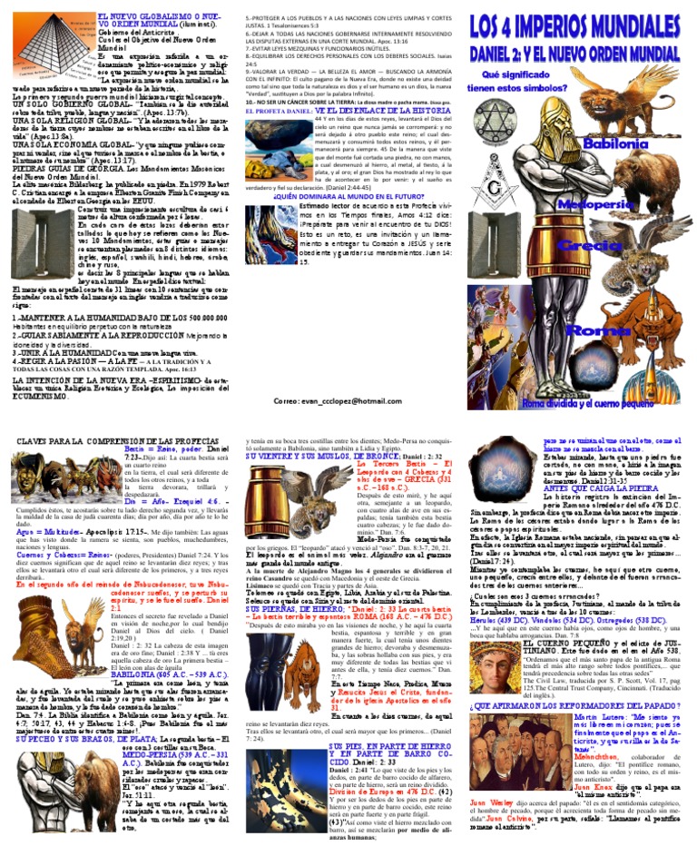 Daniel 2 | PDF | Papa | Dios