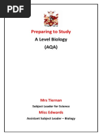 AQA A-level Biology: Haemoglobin Worksheet | PDF | Hemoglobin | Oxygen